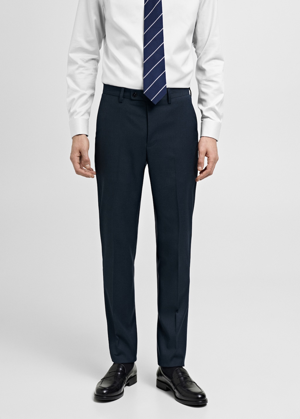 Milan Slim Fit Suit Trousers Men Mango Indonesia