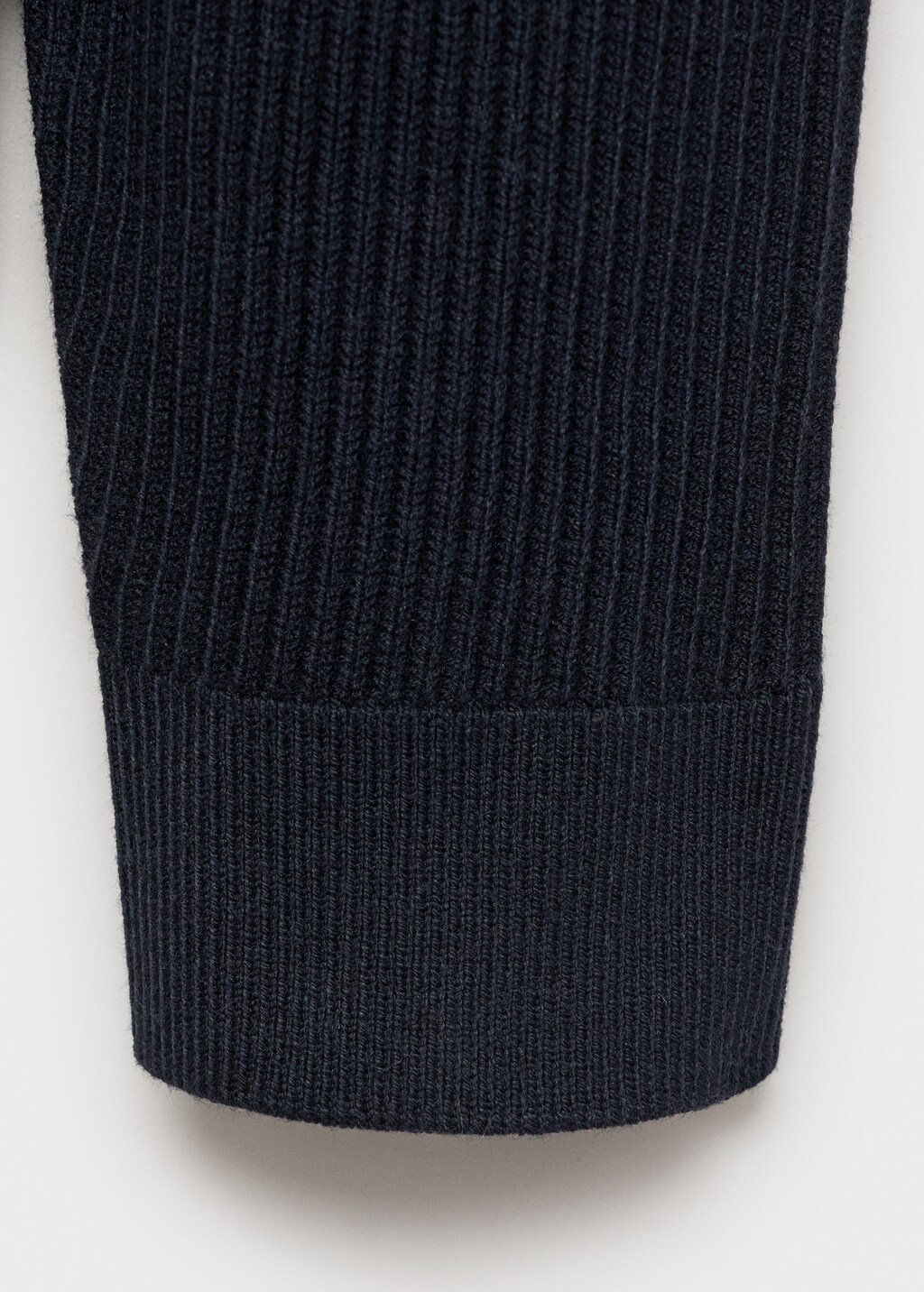 Ribbed sweater with zip neck - Men | MANGO USA Ribbed sweater with zip neck - Men | MANGO USA