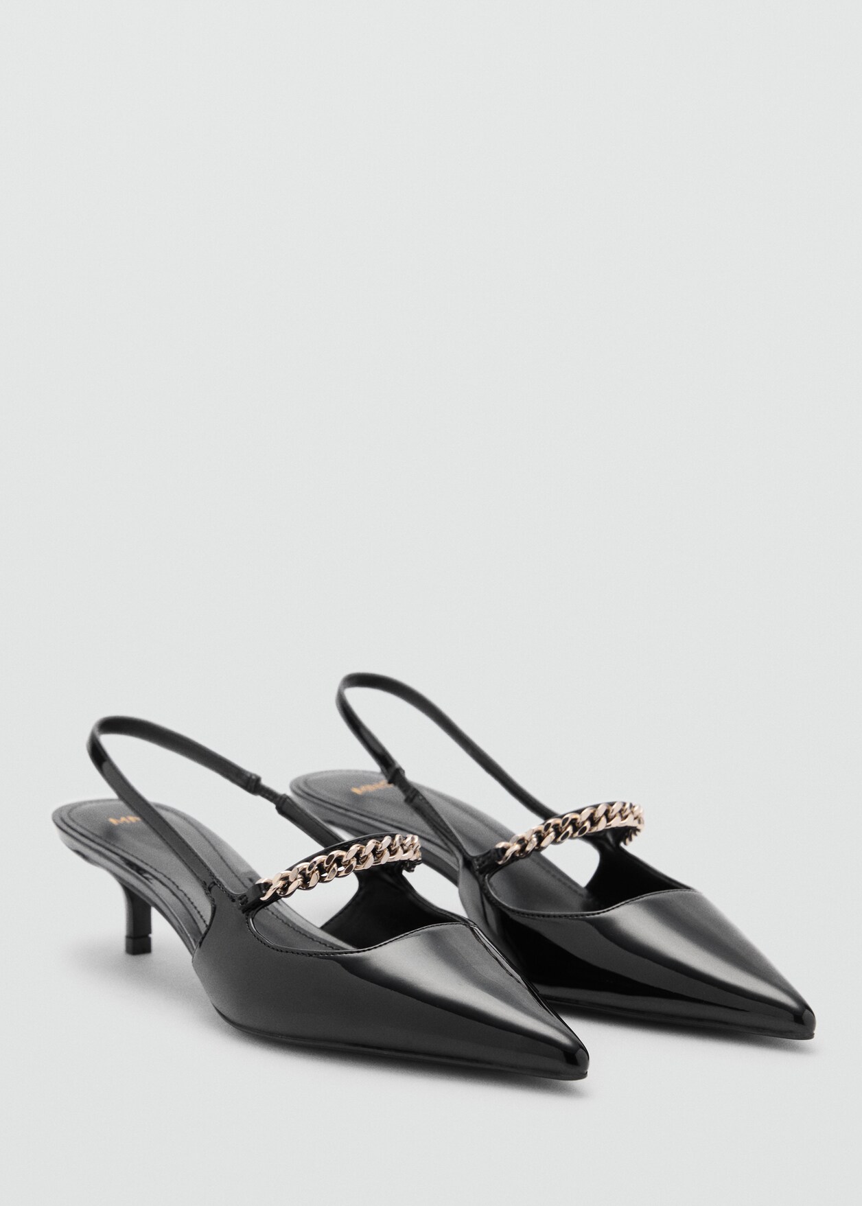 High heel shoes with link straps - Women | MANGO United Kingdom