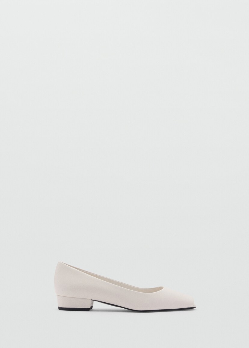 Open-toe leather shoes - Women | MANGO United Kingdom