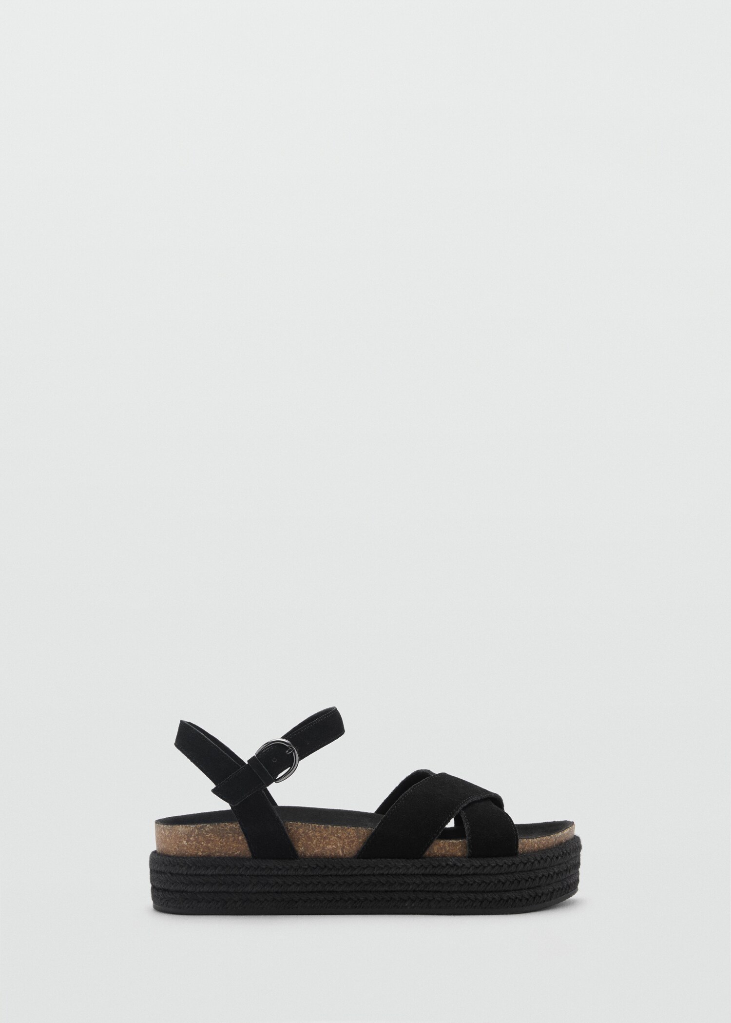 Platform leather sandals - Teen | MANGO USA