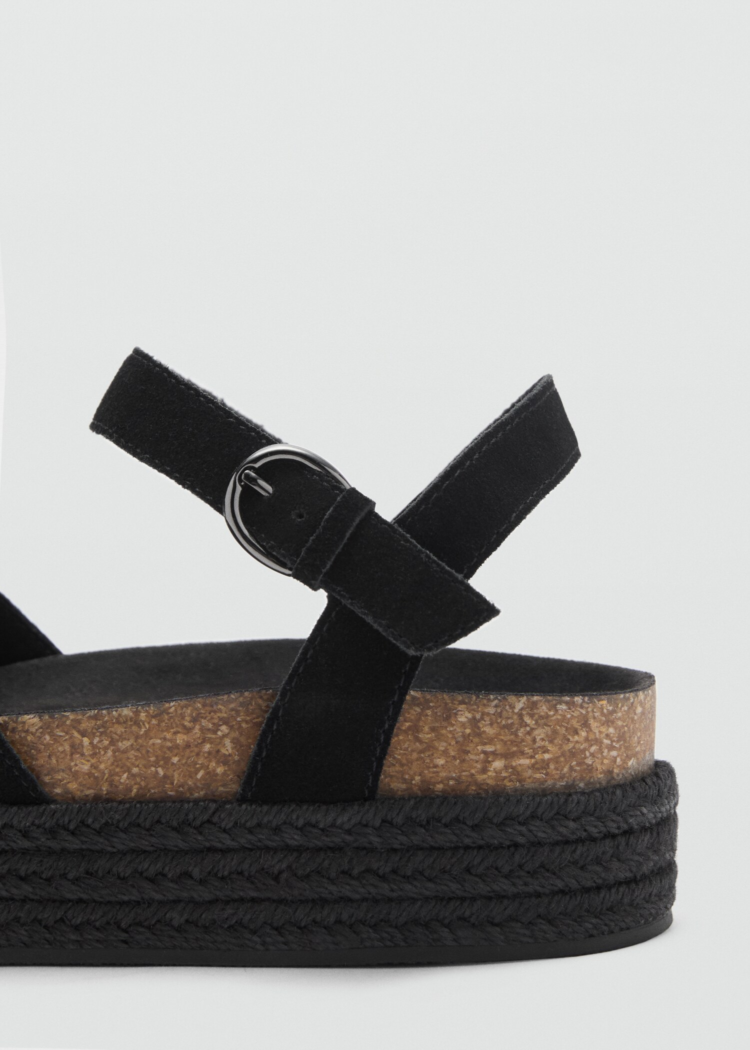 Platform leather sandals - Teen | MANGO United Kingdom