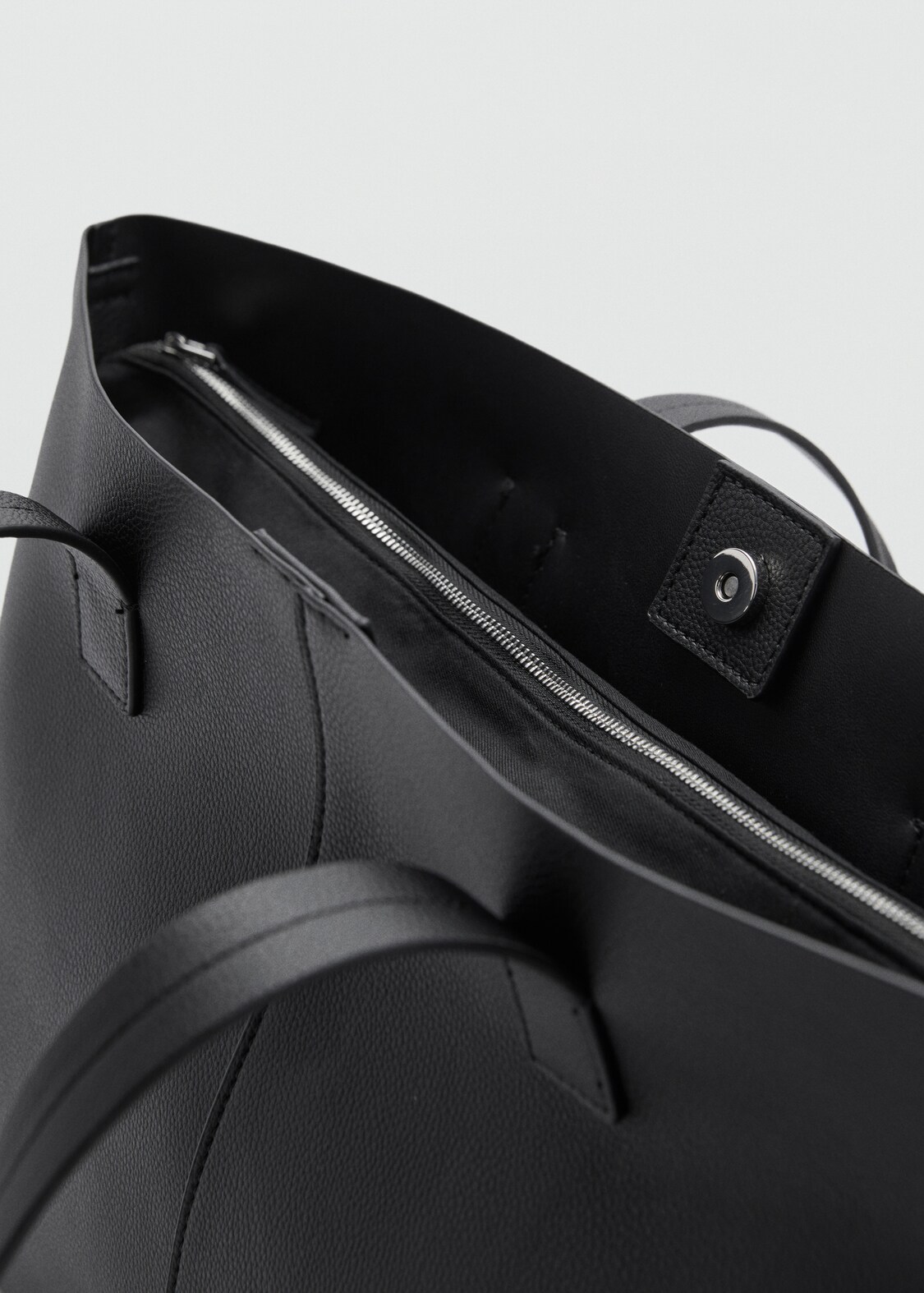 Shopper bag with double handle - Women | MANGO United Kingdom