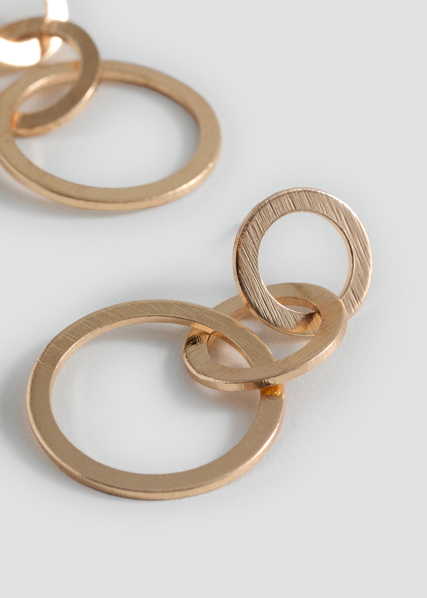Intertwined Hoop Earrings Teen Mango Philippines