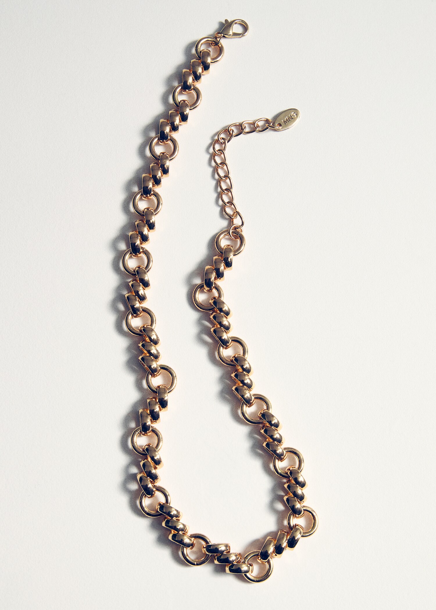 Link mixed necklace - Women | MANGO USA