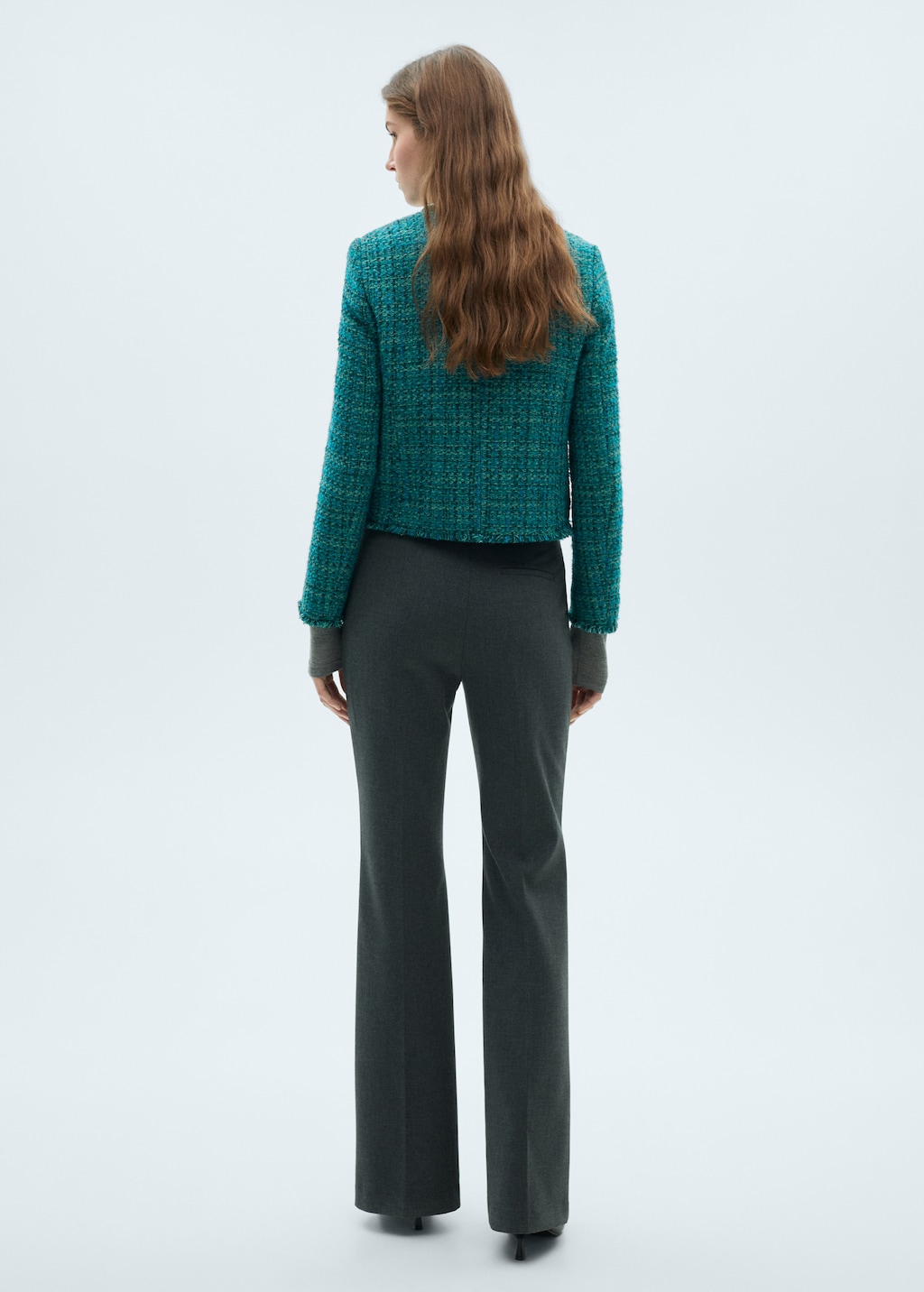 Pocket tweed jacket - Women | MANGO USA Pocket tweed jacket - Women | MANGO USA