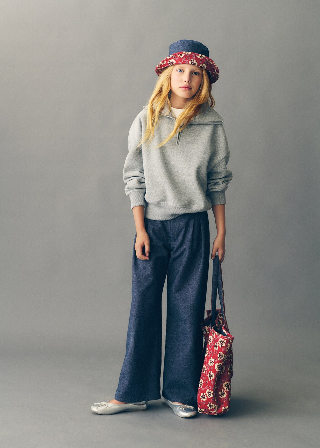 Turtleneck sweatshirt with zip - Kids | MANGO USA Turtleneck sweatshirt with zip - Kids | MANGO USA
