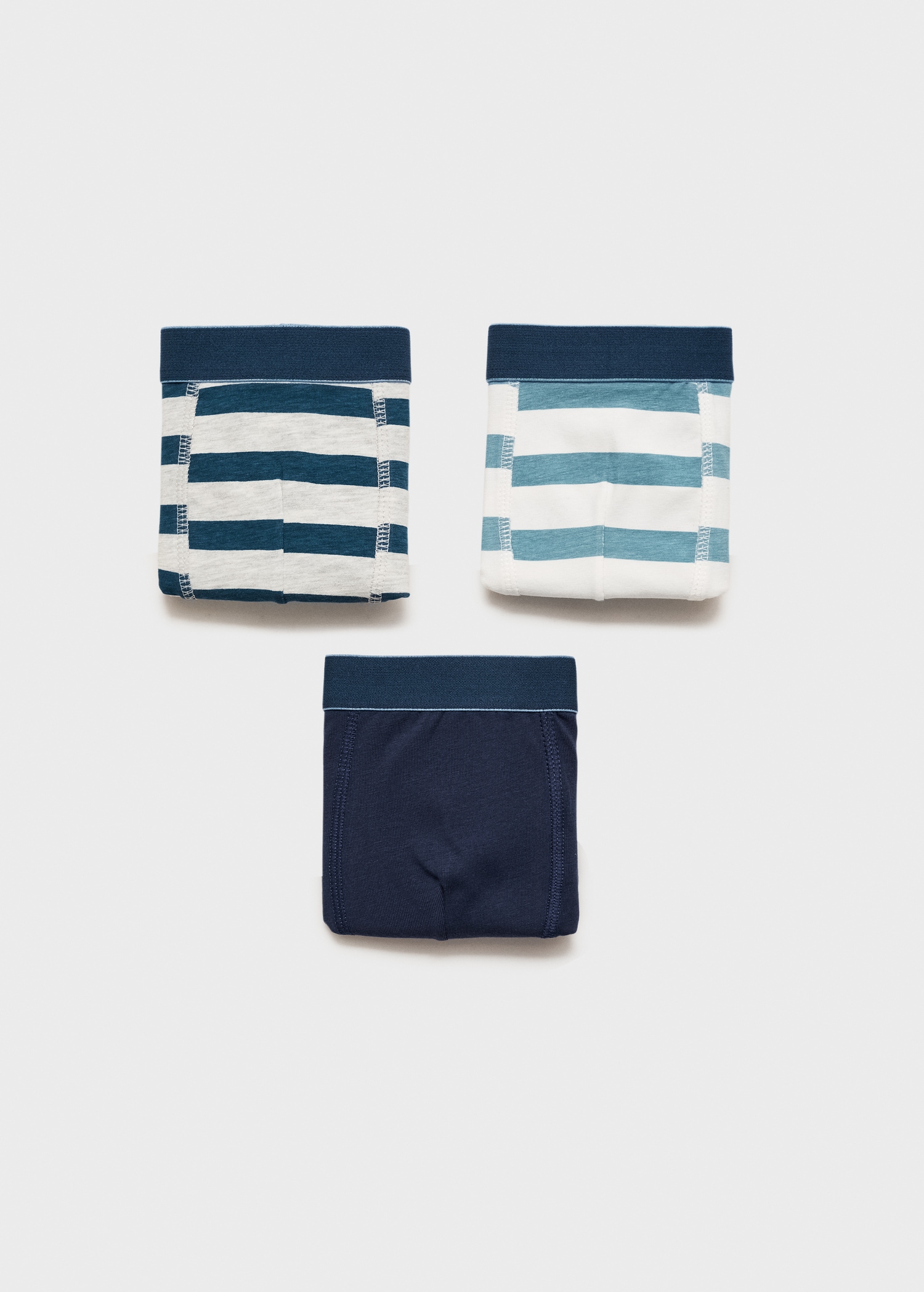 Pack 3 Boxer Cotone Bambini Mango Italia
