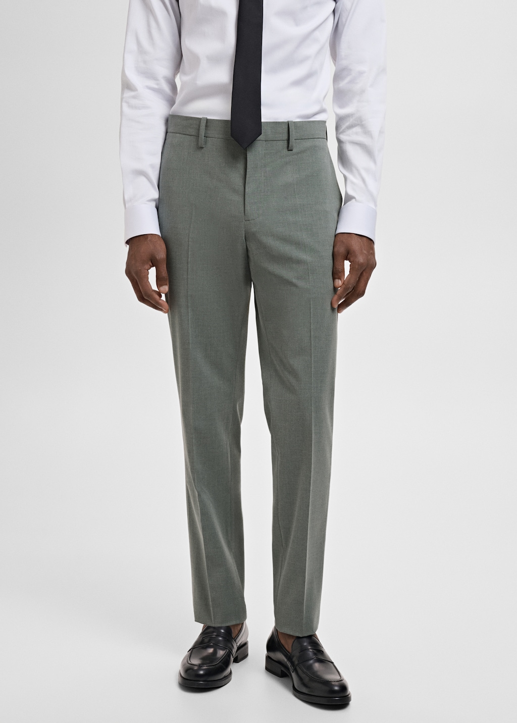 Stretch Fabric Super Slim Fit Suit Trousers Men Mango Usa
