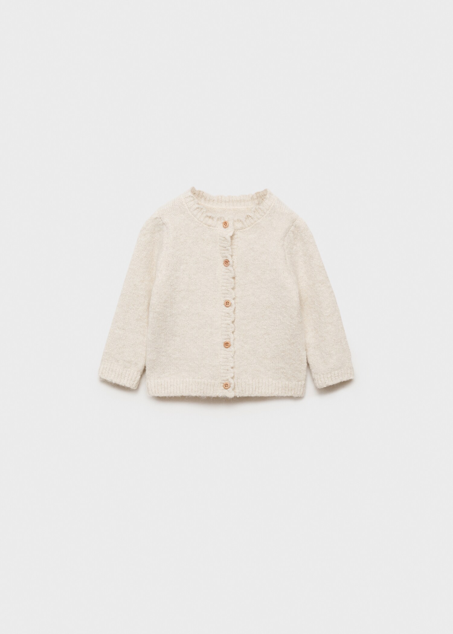 Ruffle knit cardigan - Kids | MNG New Zealand