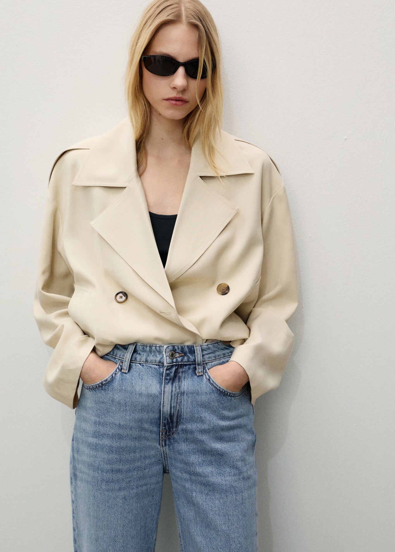 Matilda medium-rise straight-fit jeans - Women | MANGO USA