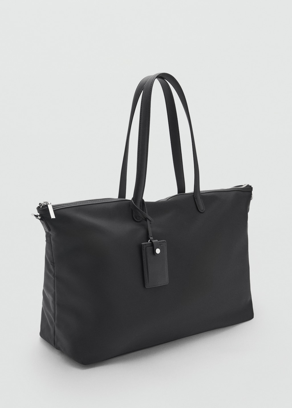 Large nylon shopper bag - Women | MANGO United Kingdom