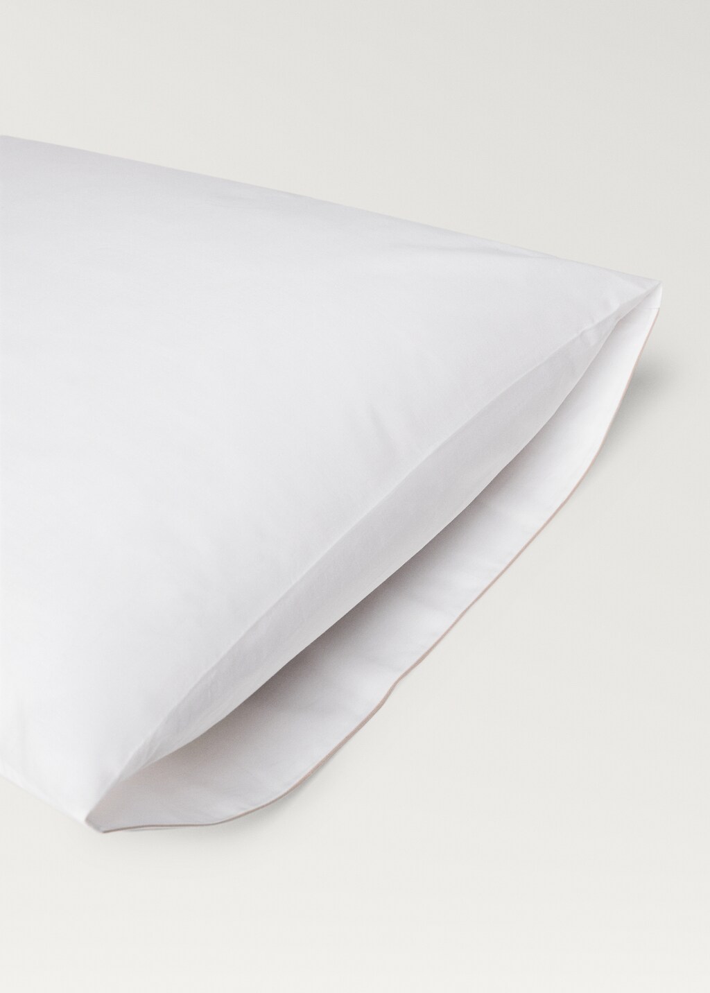 Double-embroidered pillowcase 50x75cm - Home | MANGO USA