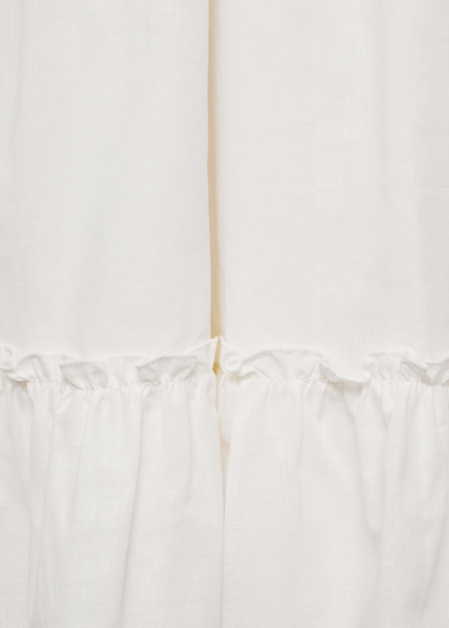 Ruffled linen dress - Kids | MANGO USA Ruffled linen dress - Kids | MANGO USA
