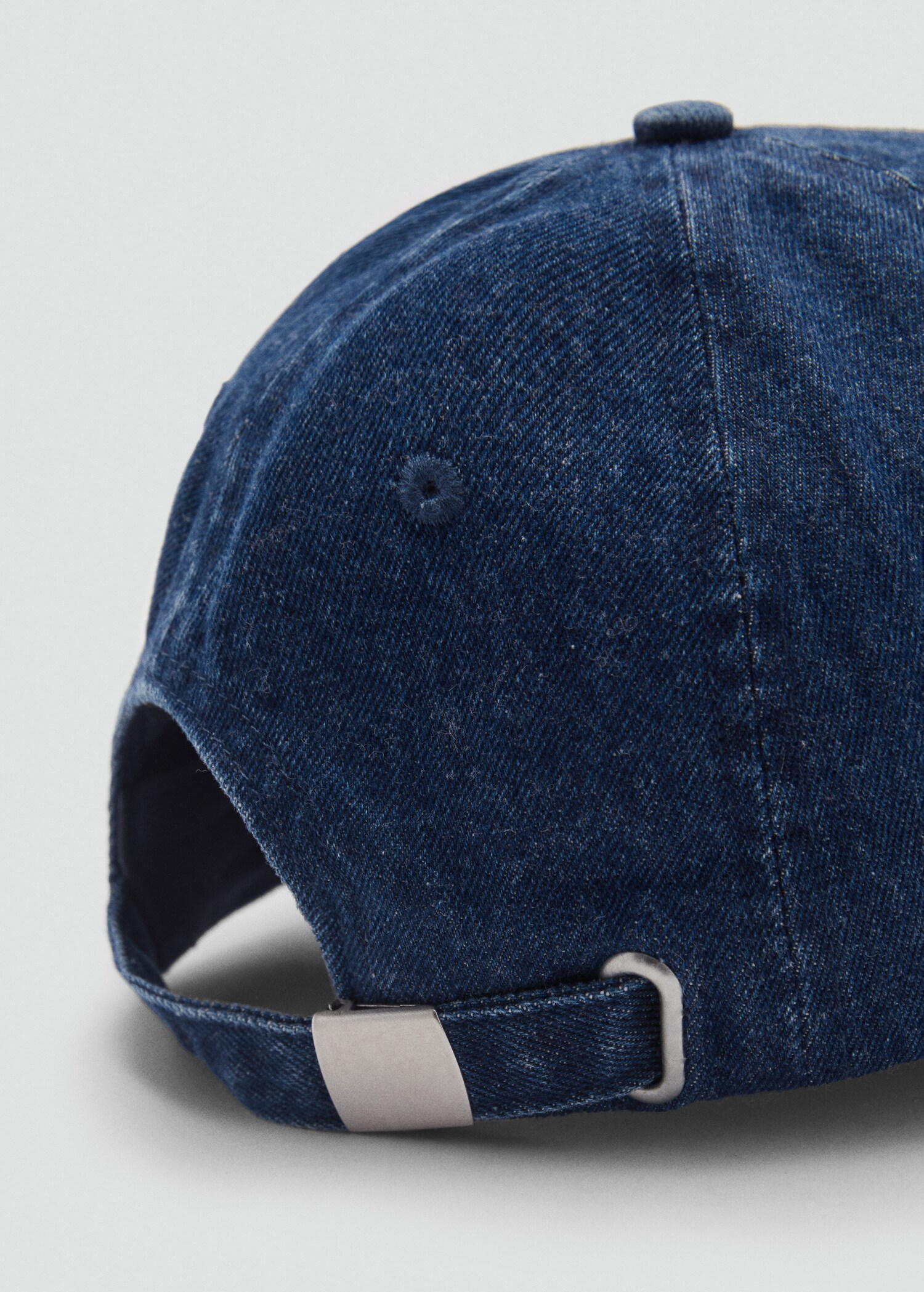 Denim cap with visor - Women | MANGO USA