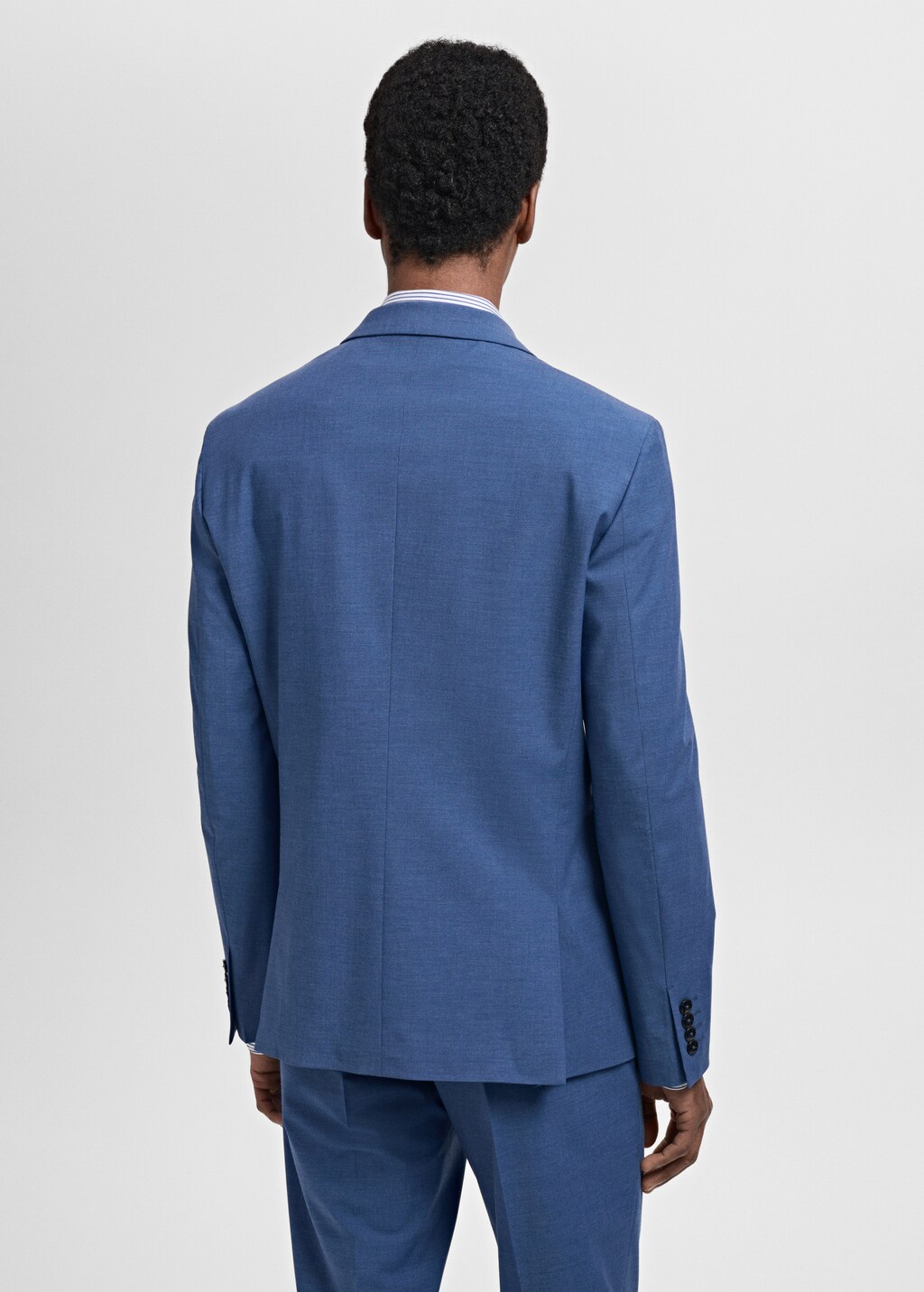 Super slim-fit suit jacket in stretch fabric - Men | MANGO Philippines