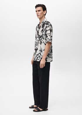 Floral print shirt - Men | MANGO USA