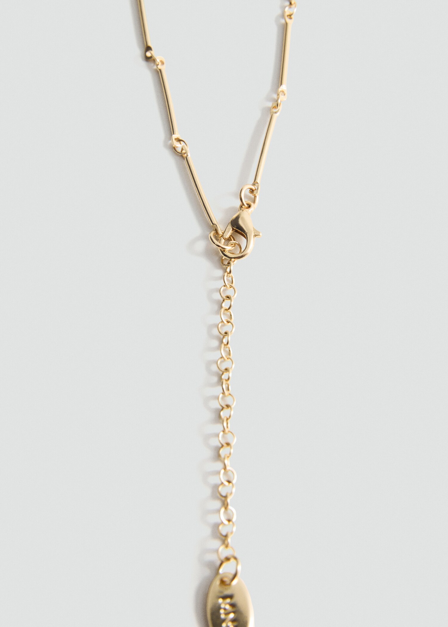 Combined bead chain necklace - Women | MANGO USA