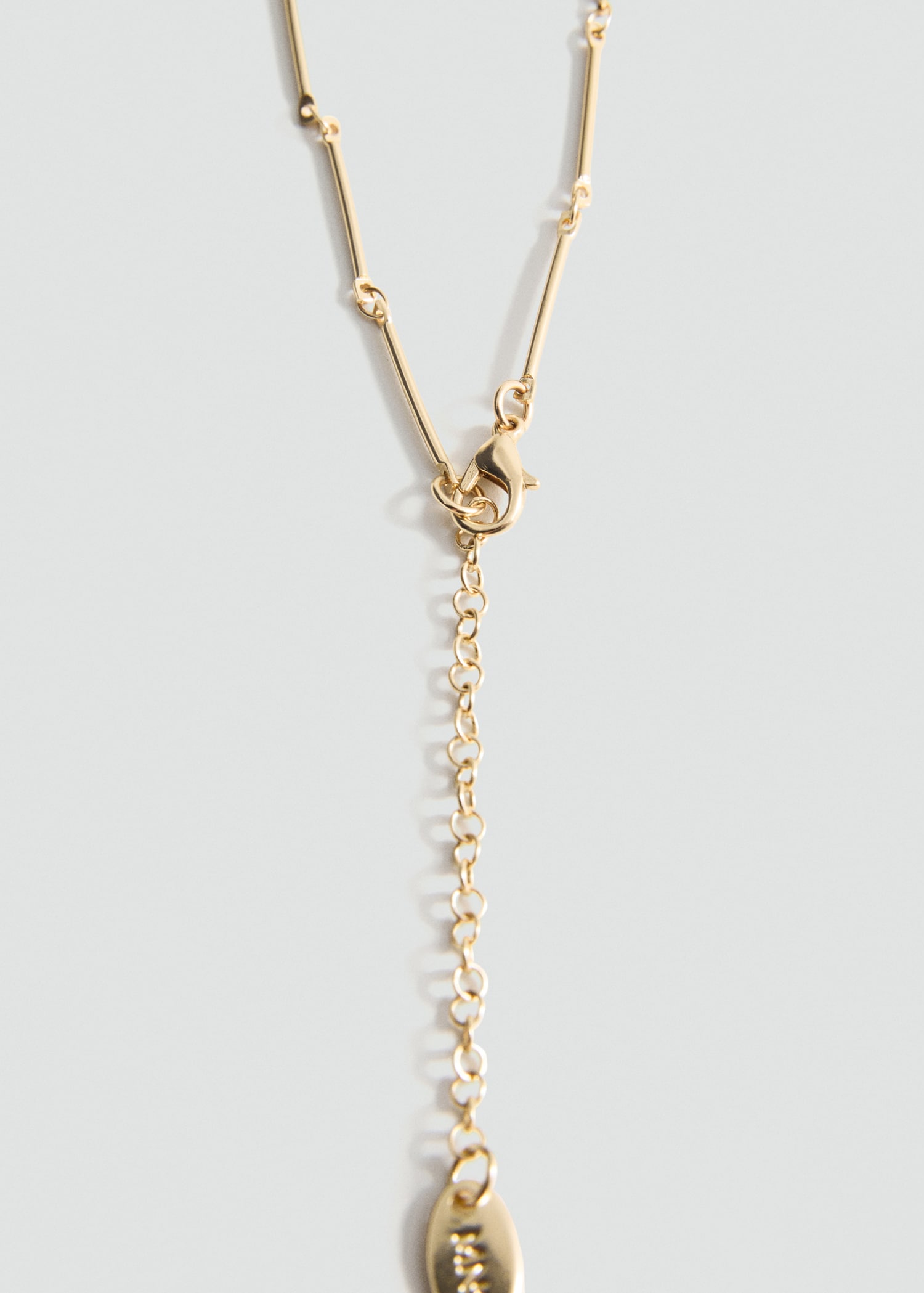 Combined bead chain necklace - Women | MANGO Japan Combined bead chain necklace - Women | MANGO Japan