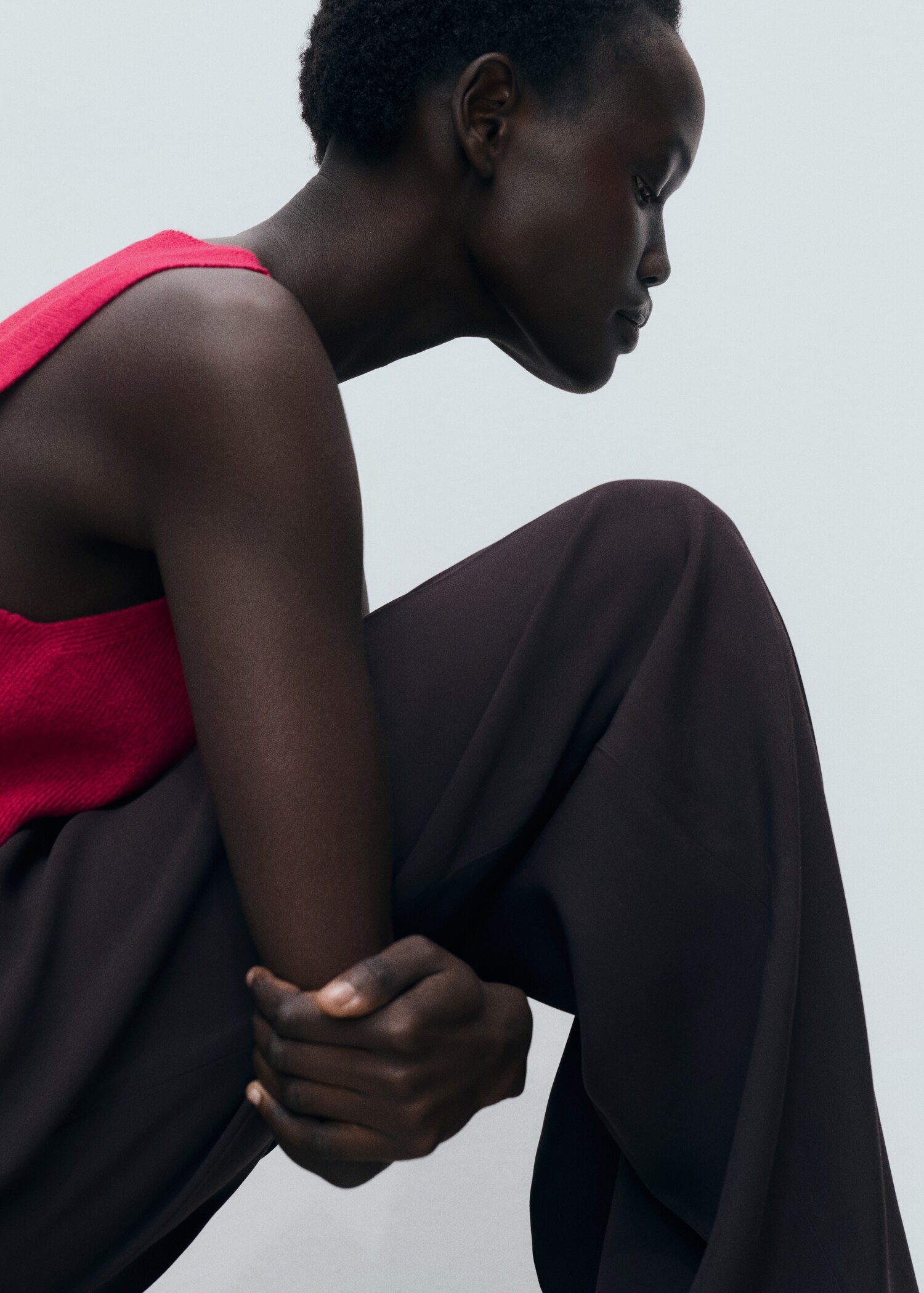 Fine ribbed knit top - Women | MANGO USA