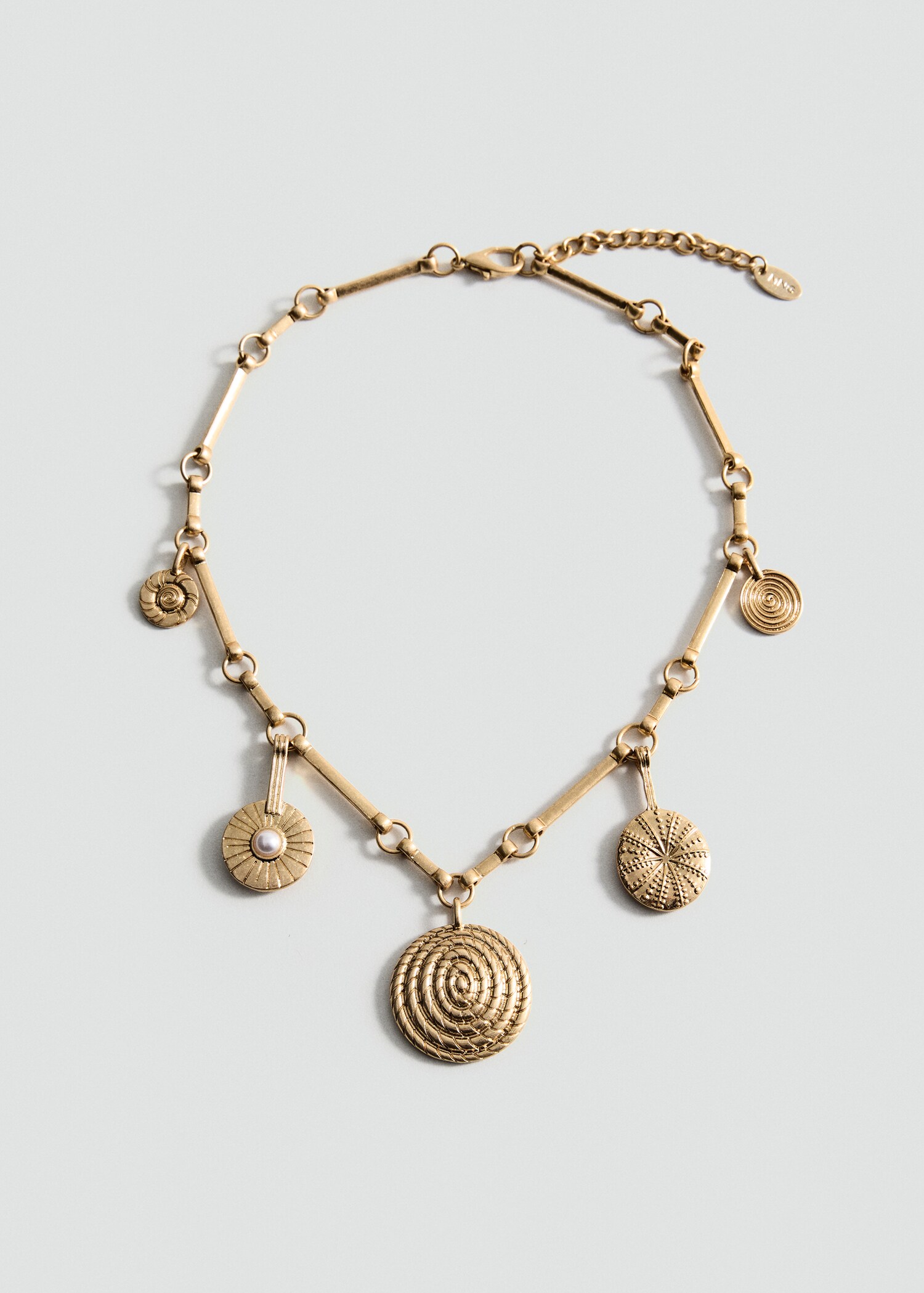 Mixed bead necklace - Women | MANGO USA