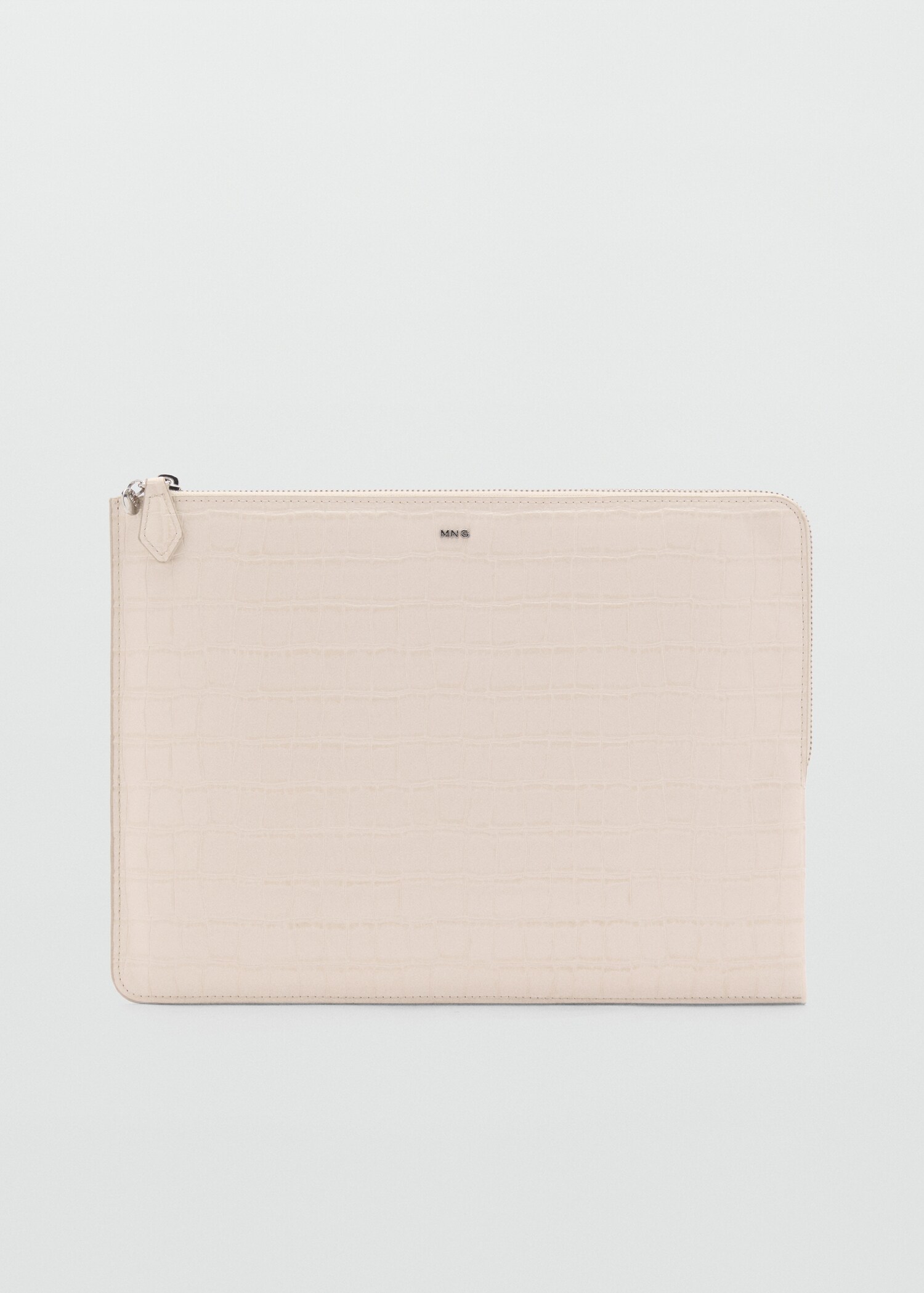 Croco leather effect laptop case - Women | MANGO USA