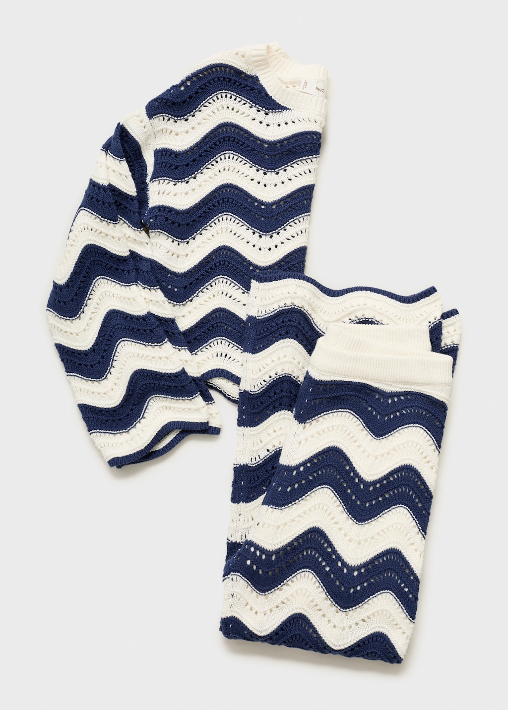 Zig-zag openwork knitted sweater - Kids | MANGO USA Zig-zag openwork knitted sweater - Kids | MANGO USA