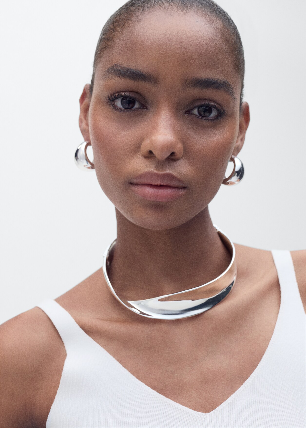 V-neck knit top - Women | MANGO Hong Kong SAR of China