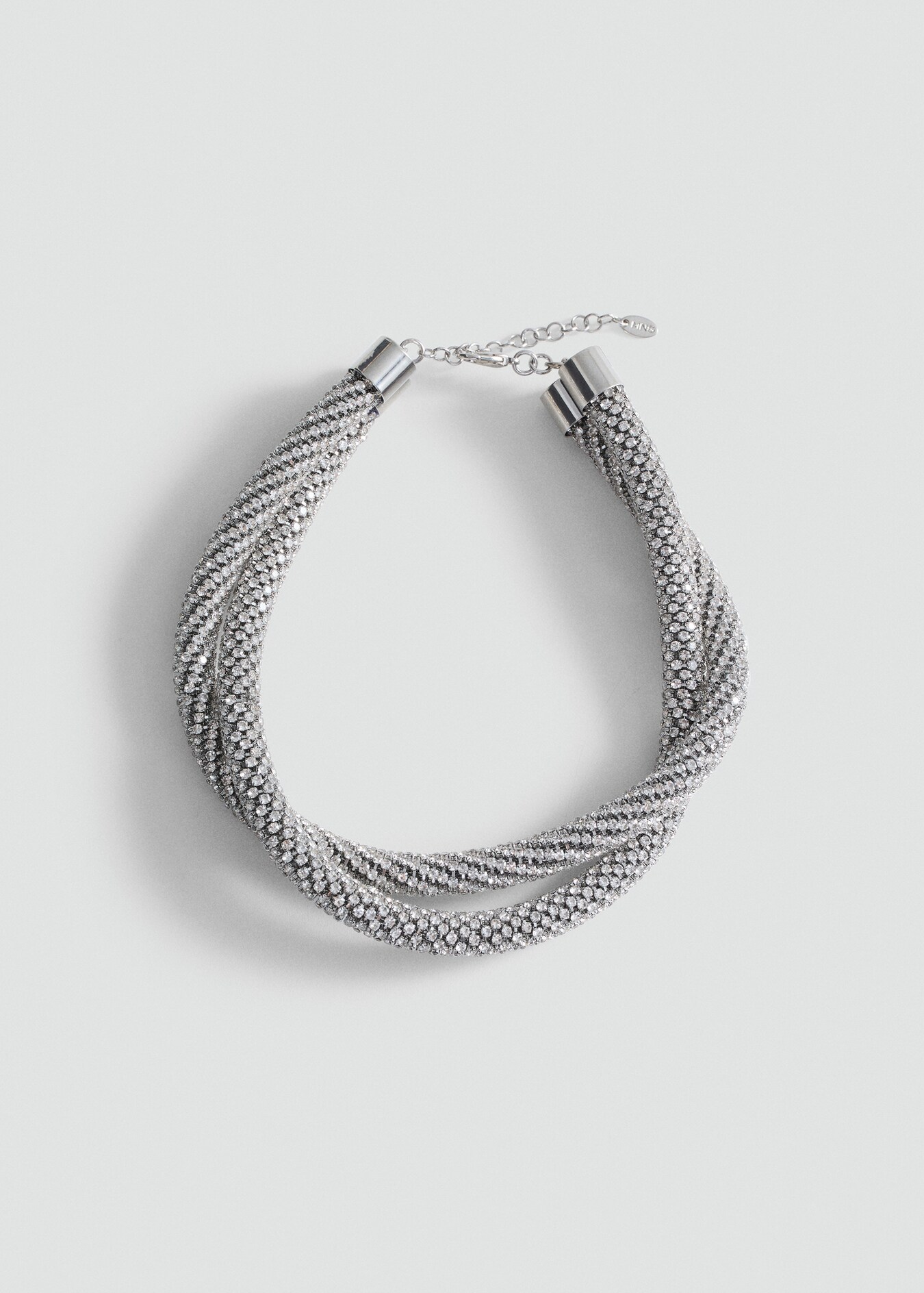 Double crystal necklace - Women | MANGO USA