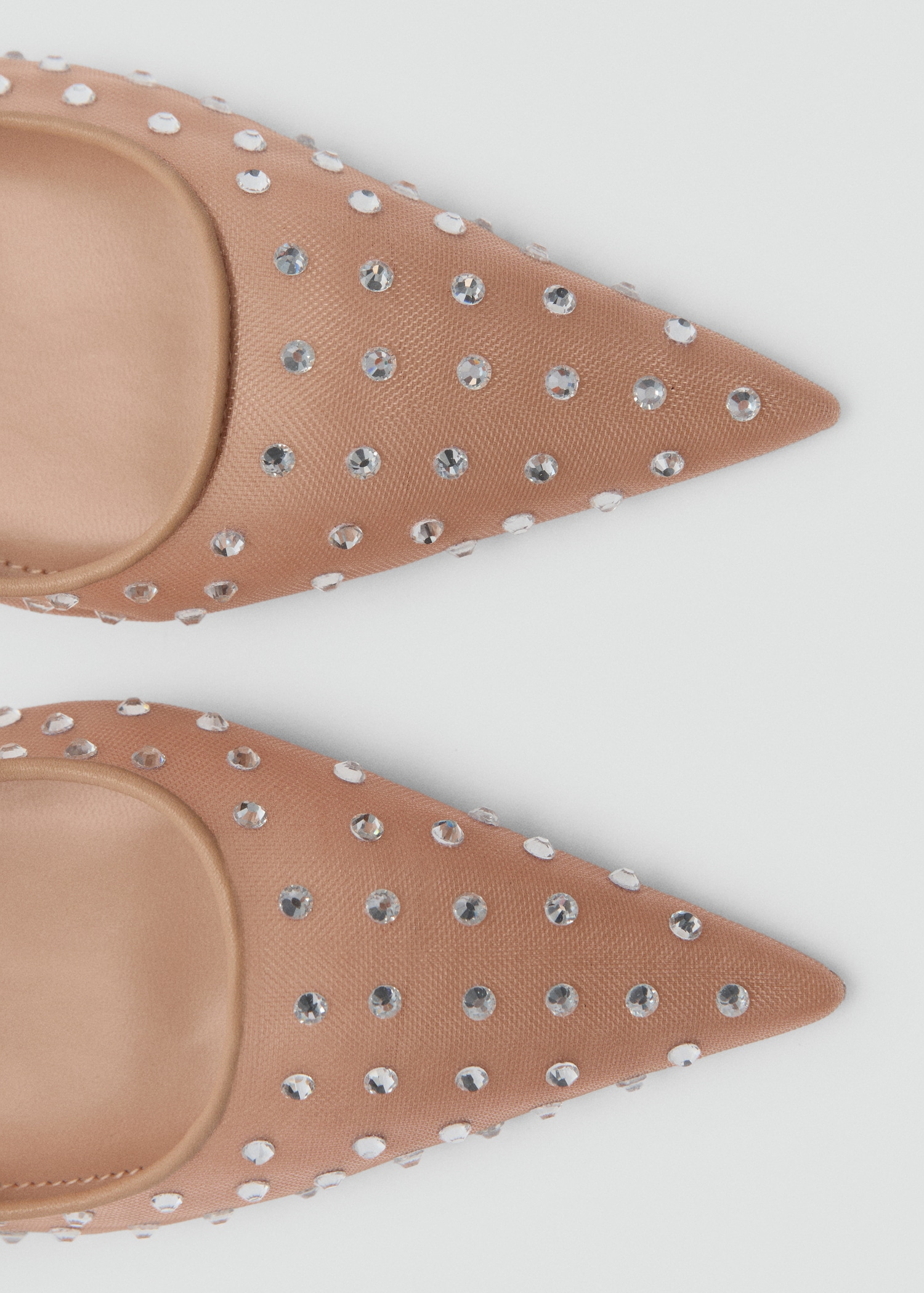 Crystal heel shoe - Women | MANGO USA