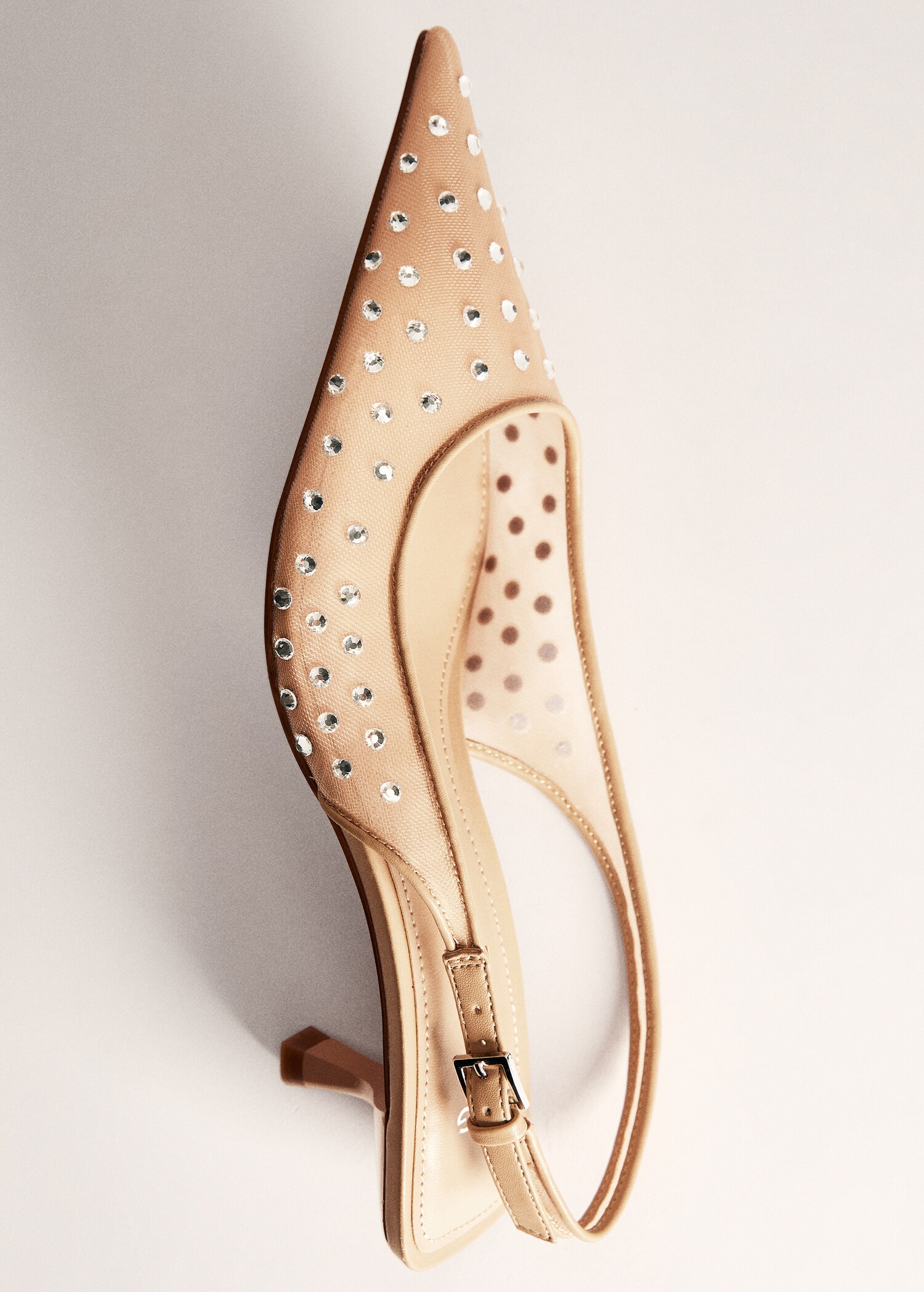 Crystal heel shoe - Women | MANGO Netherlands