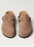 Sabots cuir boucle - Teen | MANGO Tunisie