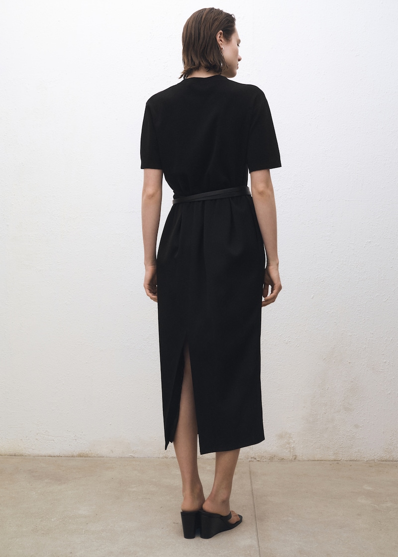 Short-sleeved wool-blend sweater - Women | MANGO USA Short-sleeved wool-blend sweater - Women | MANGO USA