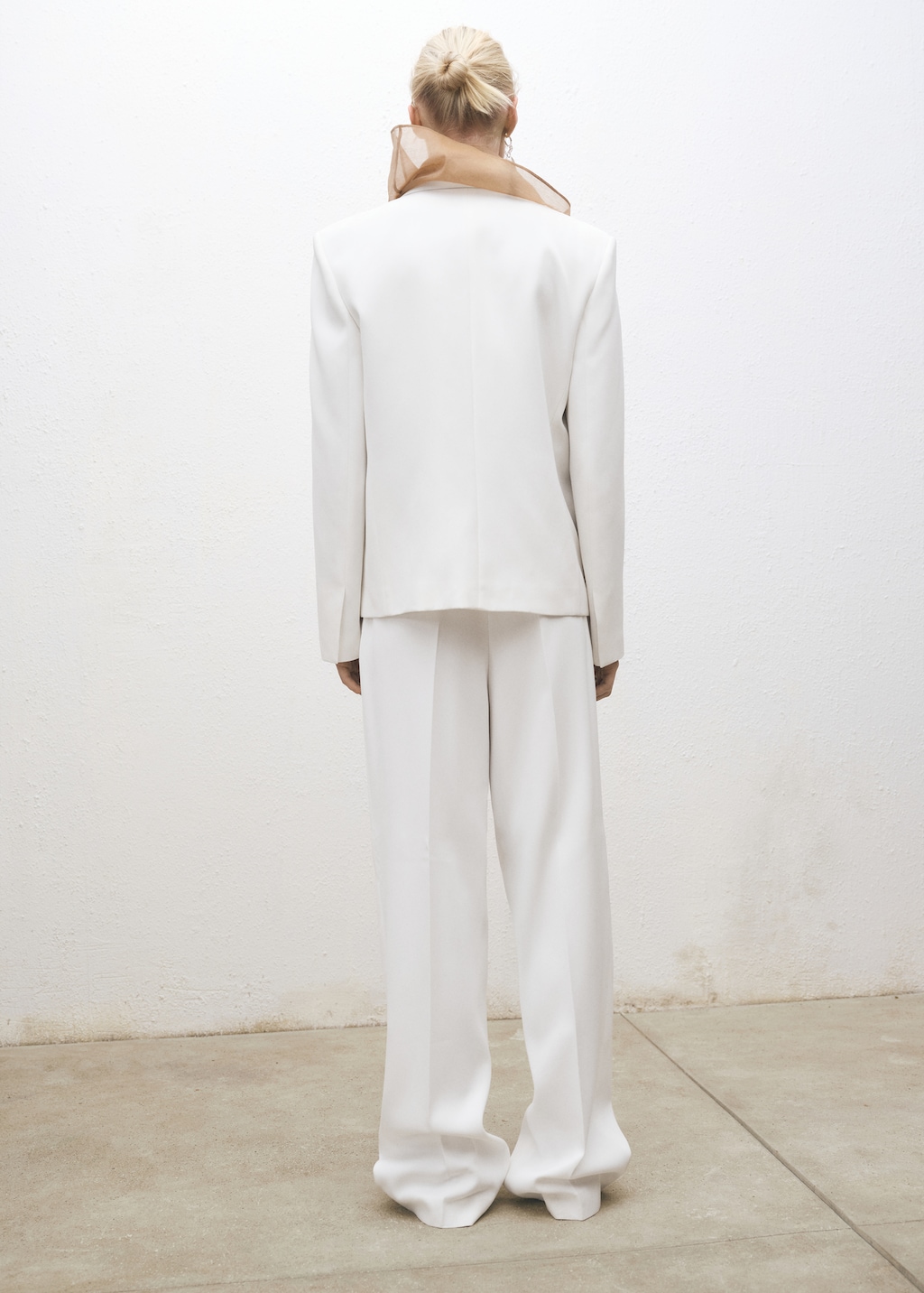 Wideleg suit trousers - Women | MANGO USA Wideleg suit trousers - Women | MANGO USA