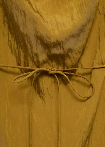 Top lazo textura - Mujer | MANGO España (Península y Baleares)