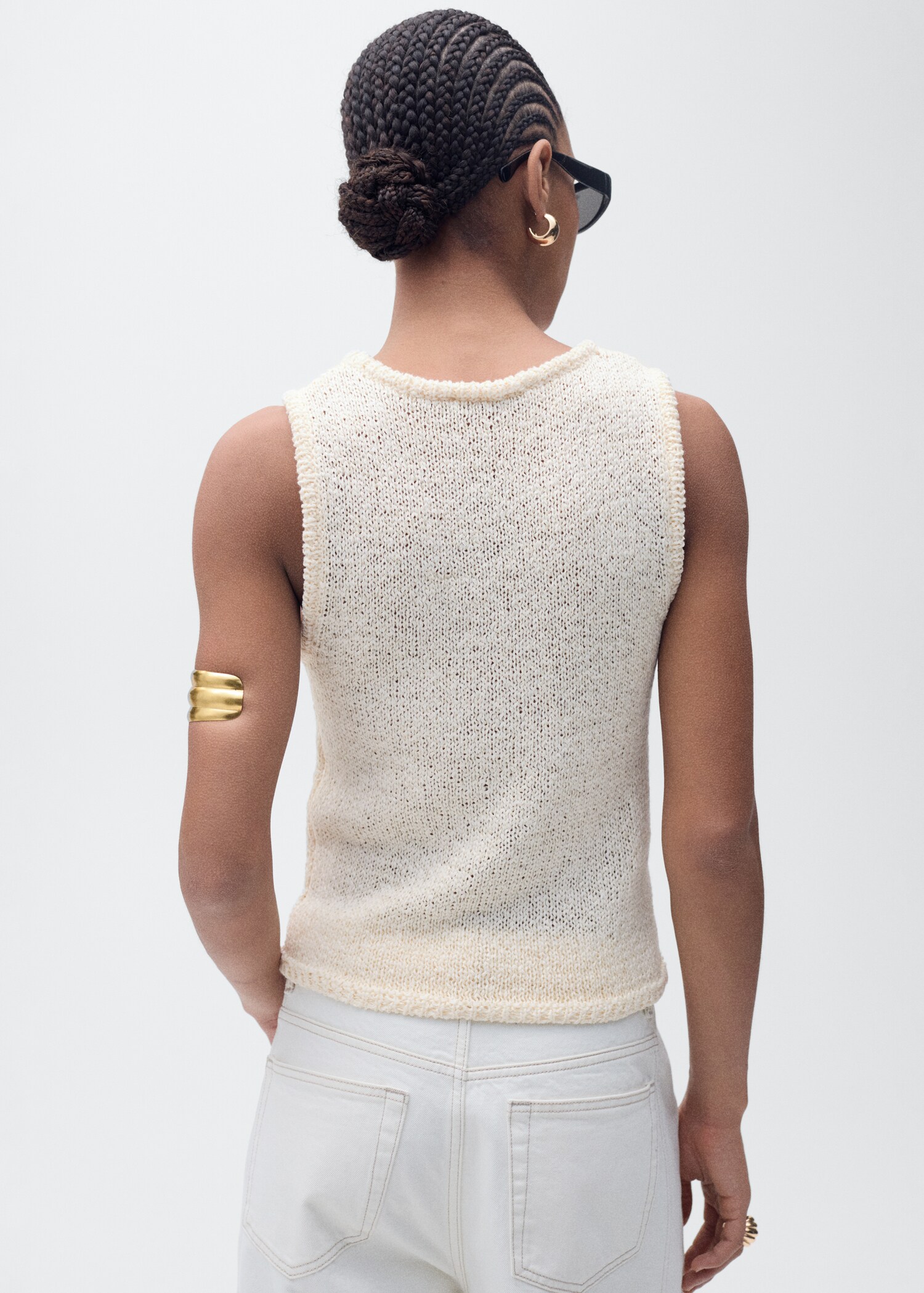 Crochet top with straps - Women | MANGO USA