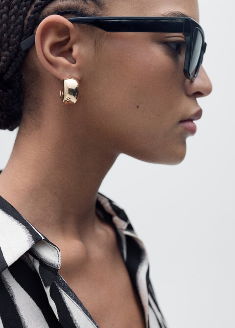 Zebra shirt dress - Women | MANGO USA