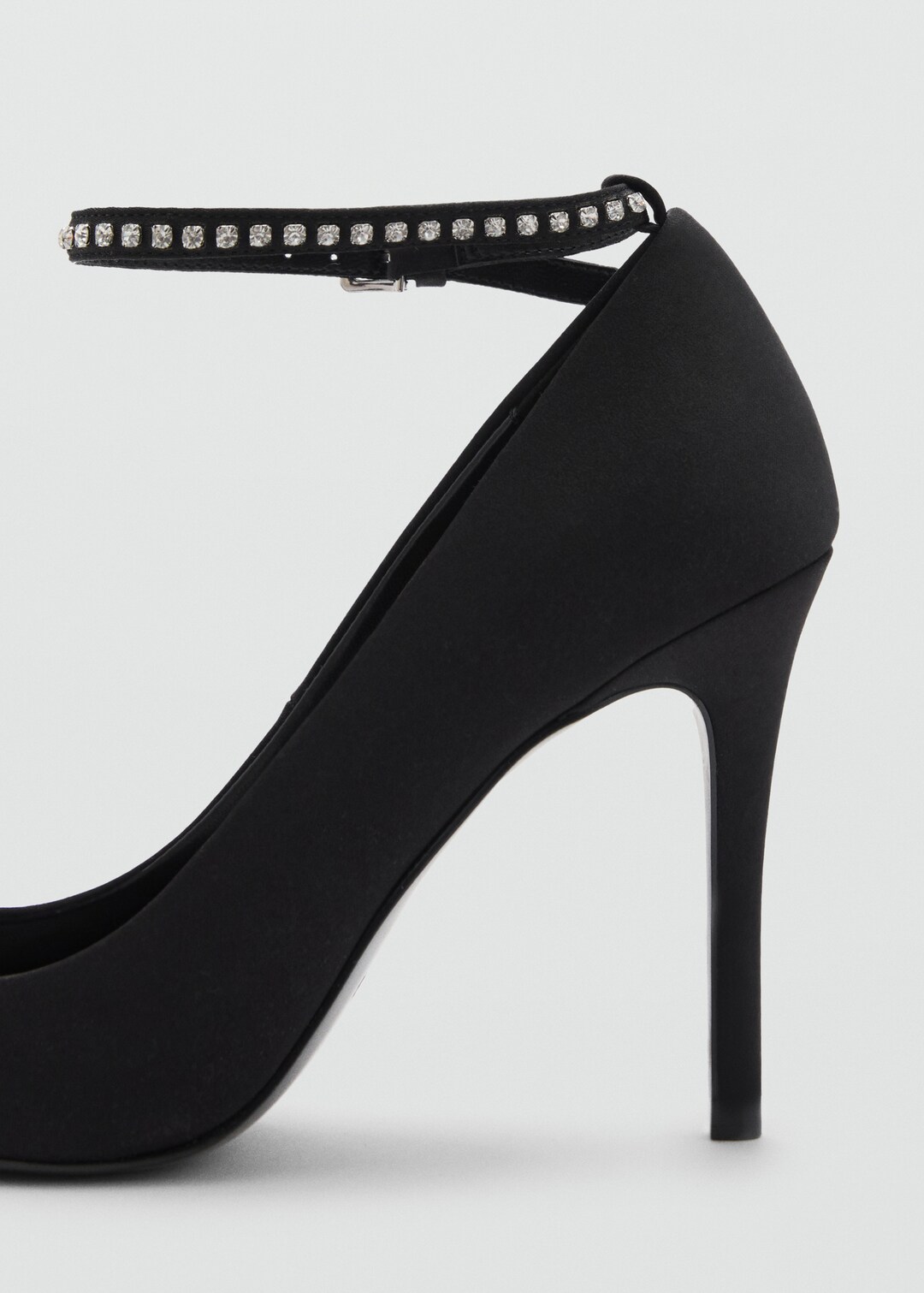 Heeled shoes with rhinestone bracelet - Women | MANGO USA