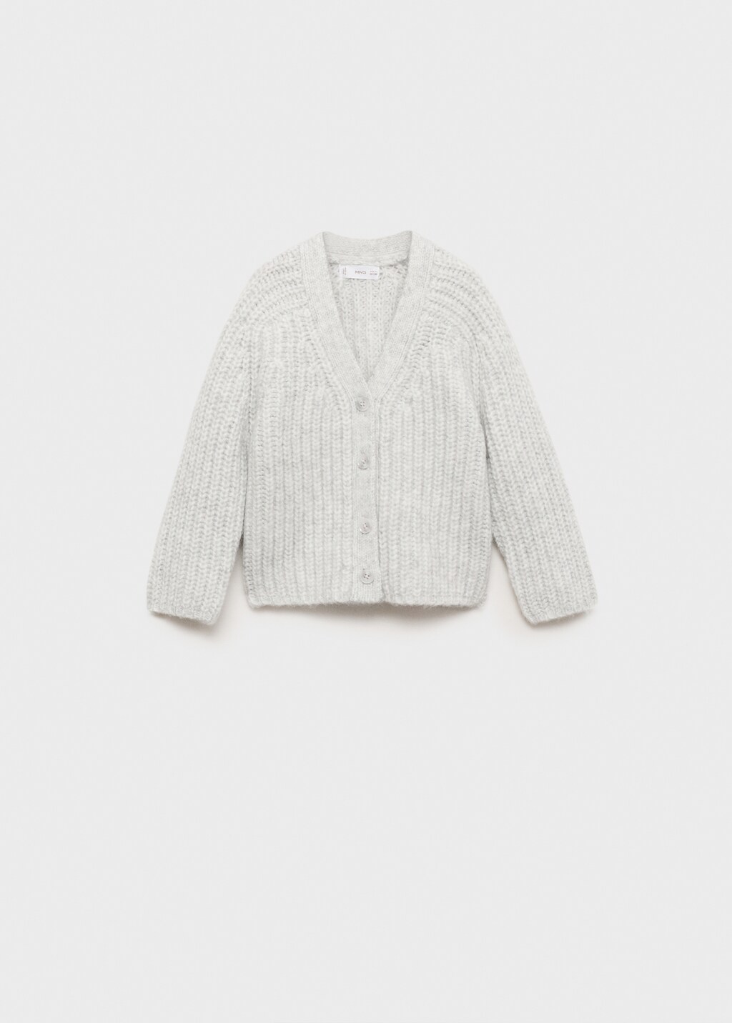 Knitted button cardigan - Kids | MANGO Gambia