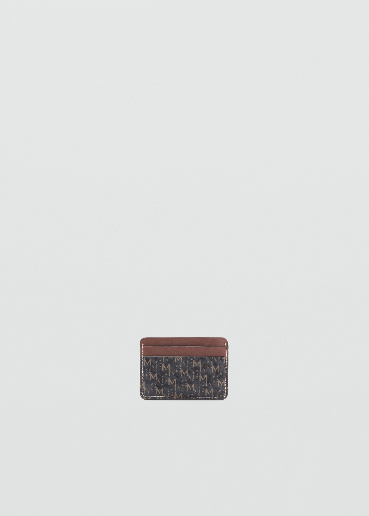Card Holder With Printed Logo Women Mango Indonesia