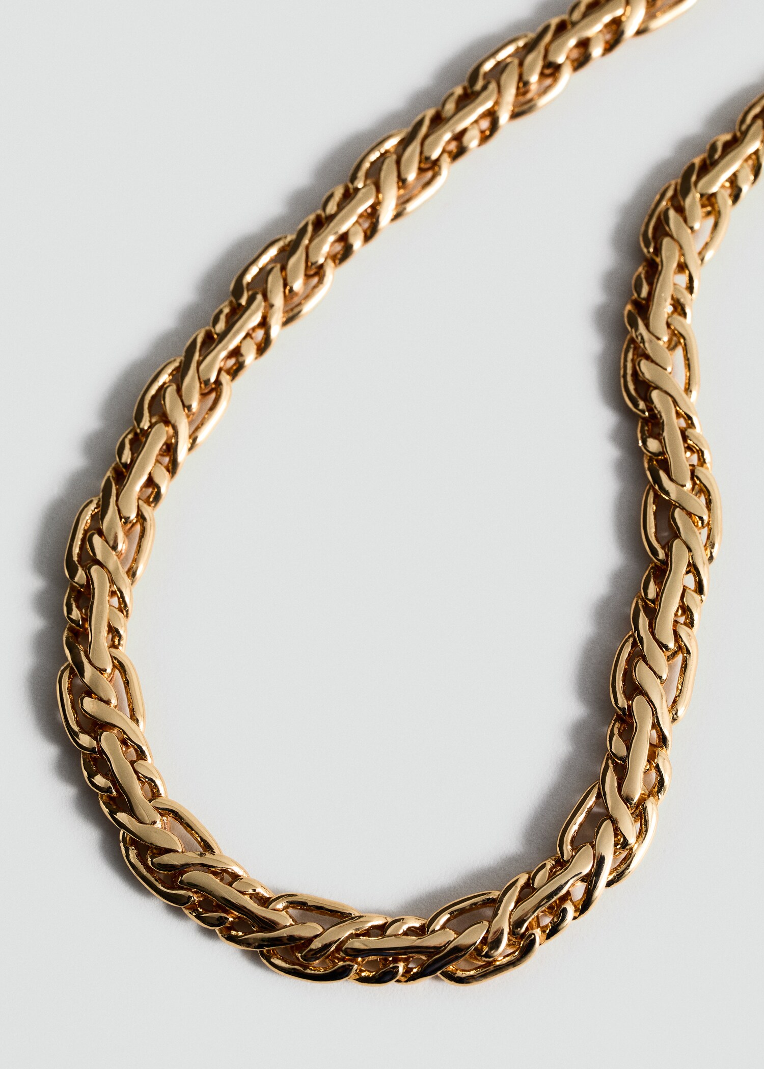 Necklace with mini links - Women | MANGO USA