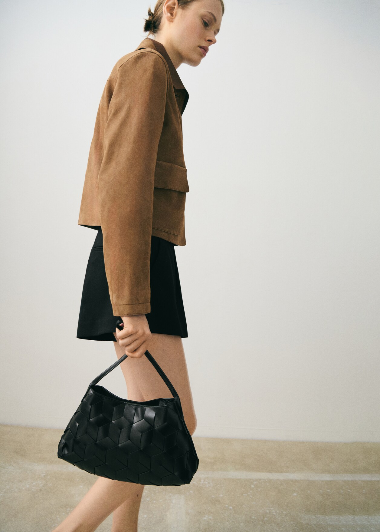 Suede leather jacket - Women | MANGO USA