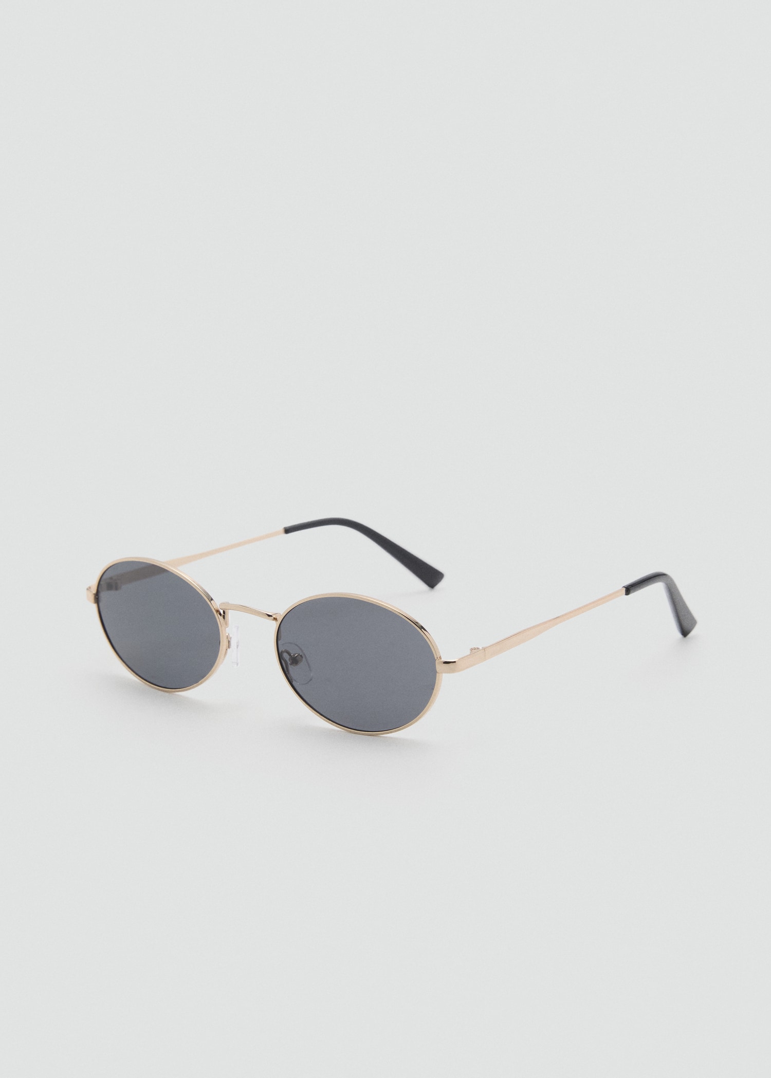 Round Metal Rimmed Sunglasses Women Mango Malaysia