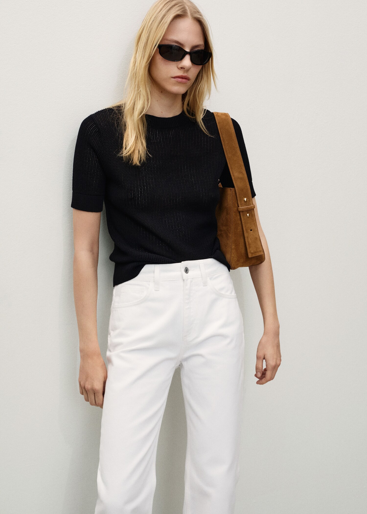 Matilda medium-rise straight-fit jeans - Women | MANGO USA