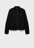 Jacket pockets with button detail - Women | MANGO USA
