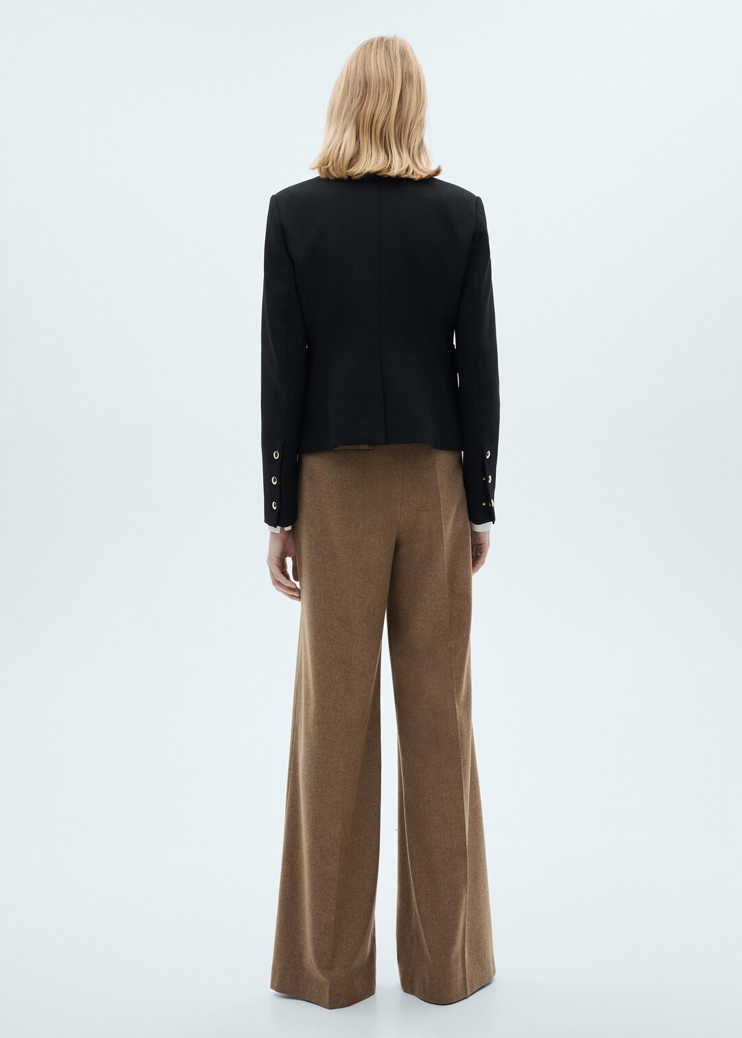 Jacket pockets with button detail - Women | MANGO USA