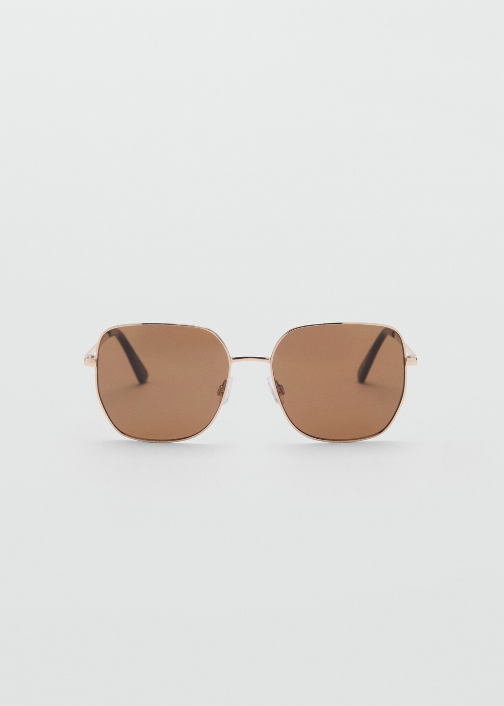 Square metallic frame sunglasses - Women | MANGO Singapore