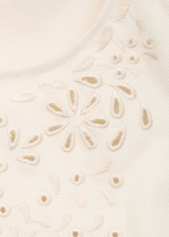Dress with openwork details and openings - Women | MANGO USA