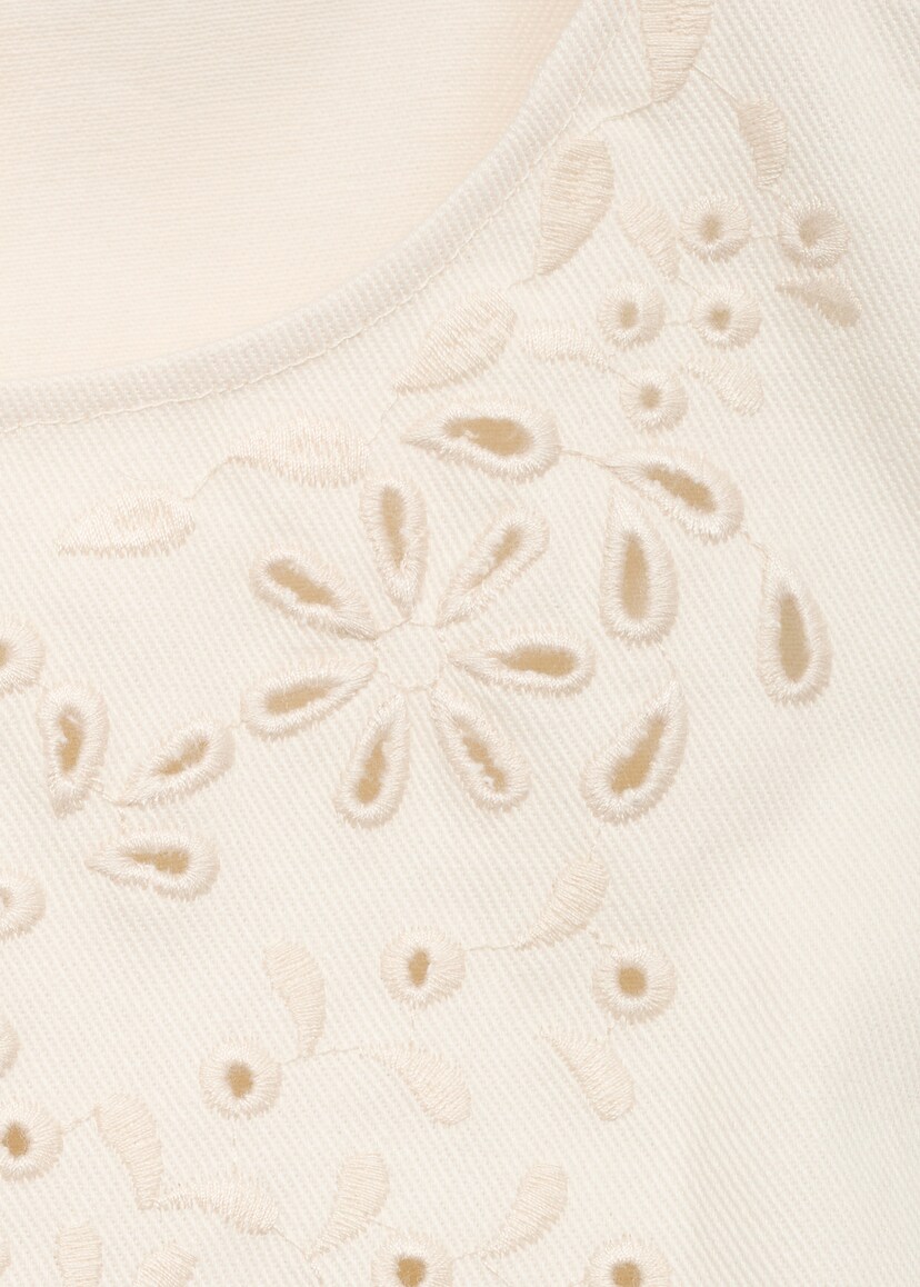 Dress With Openwork Details And Openings Women Mango Usa