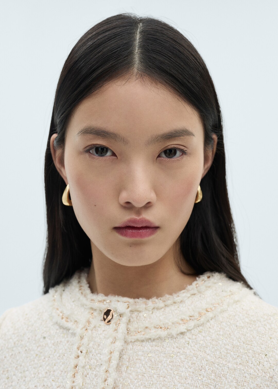 Tweed jacket with jewel buttons - Women | MANGO USA